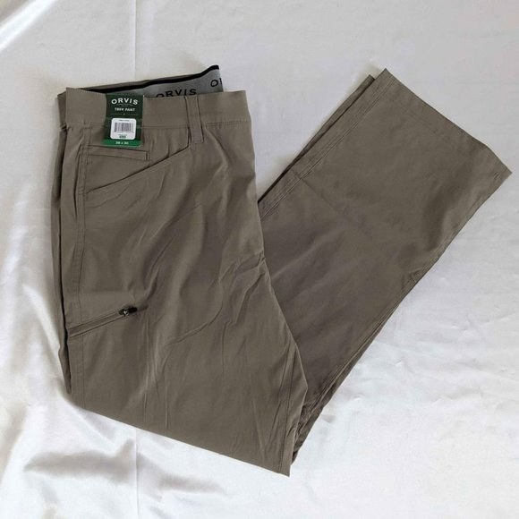 Orvis | Pants | Orvis Mens Outdoor Water Resistant Tech Pant Walnut Tan ...
